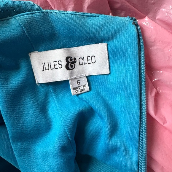 Jules & Cleo | Dresses | Jules Cleo Elegant Blue Prom Dress | Poshmark